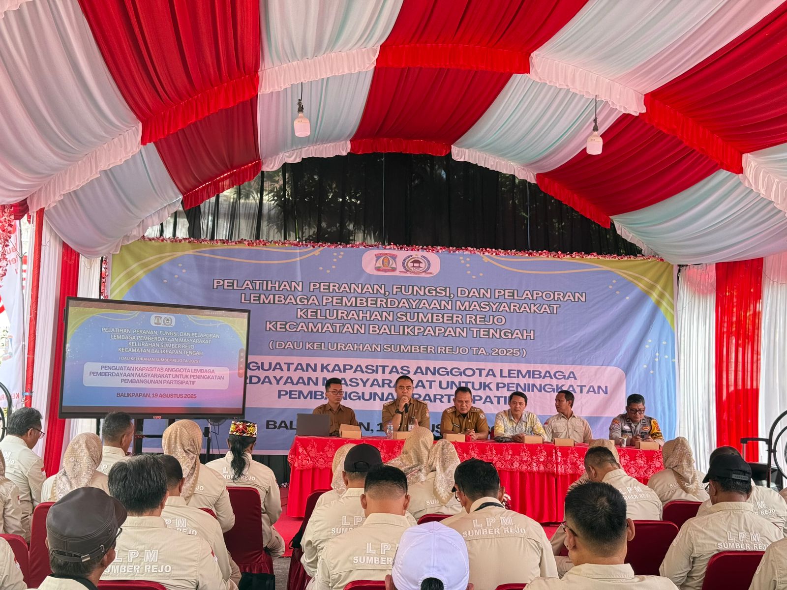 Penguatan Kapasitas LPM, Kunci Dorong Swadaya Masyarakat di Sumber Rejo ...