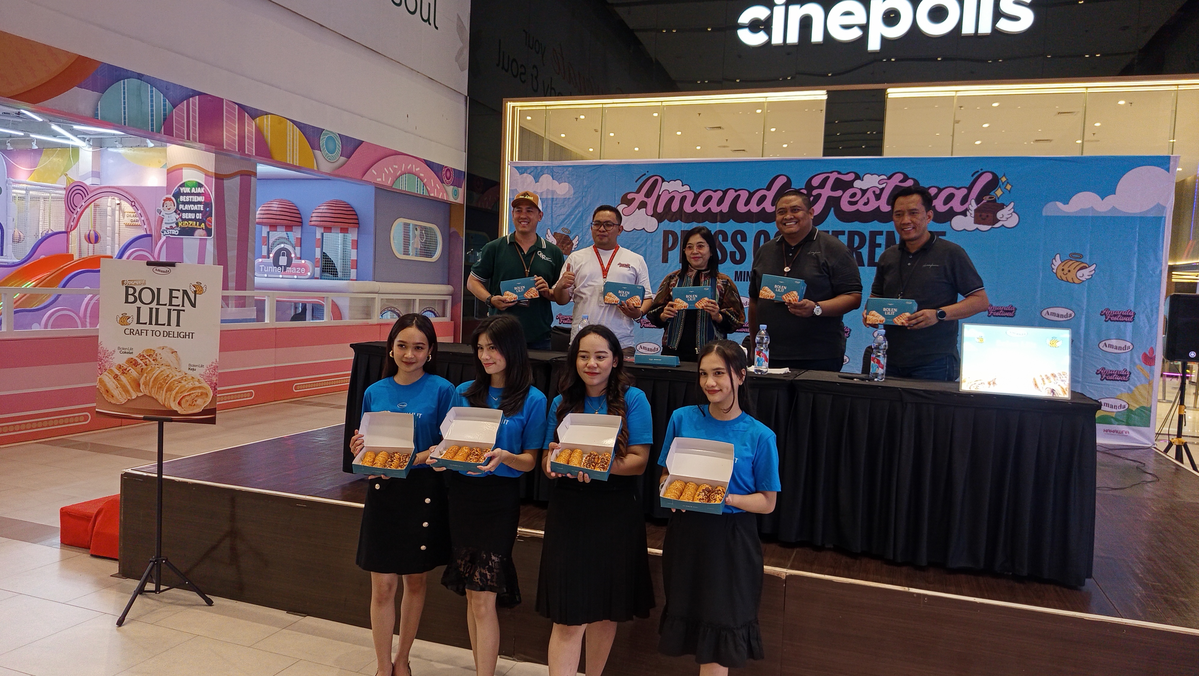 Amanda Brownies Perkenalkan Produk Baru ‘Bolen Lilit’ di Amanda ...